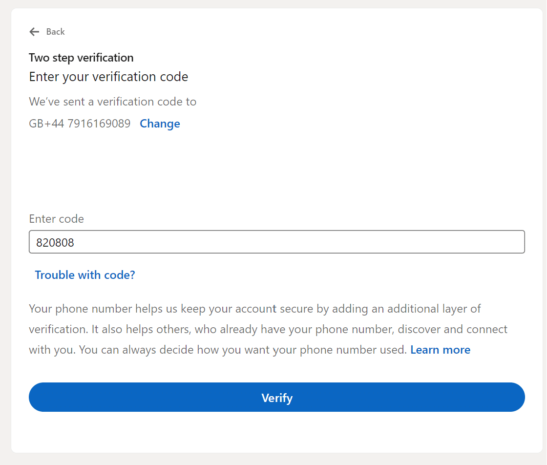 LinkedIn 2FA Guide | Sharp Ahead